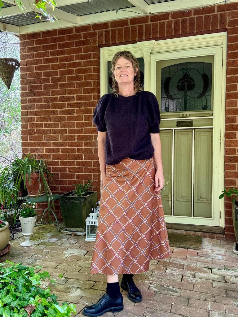 ANNIKA KVIST DESIGN • ADA BIAS SKIRT • PDF Pattern • Pattern Scissors Frock