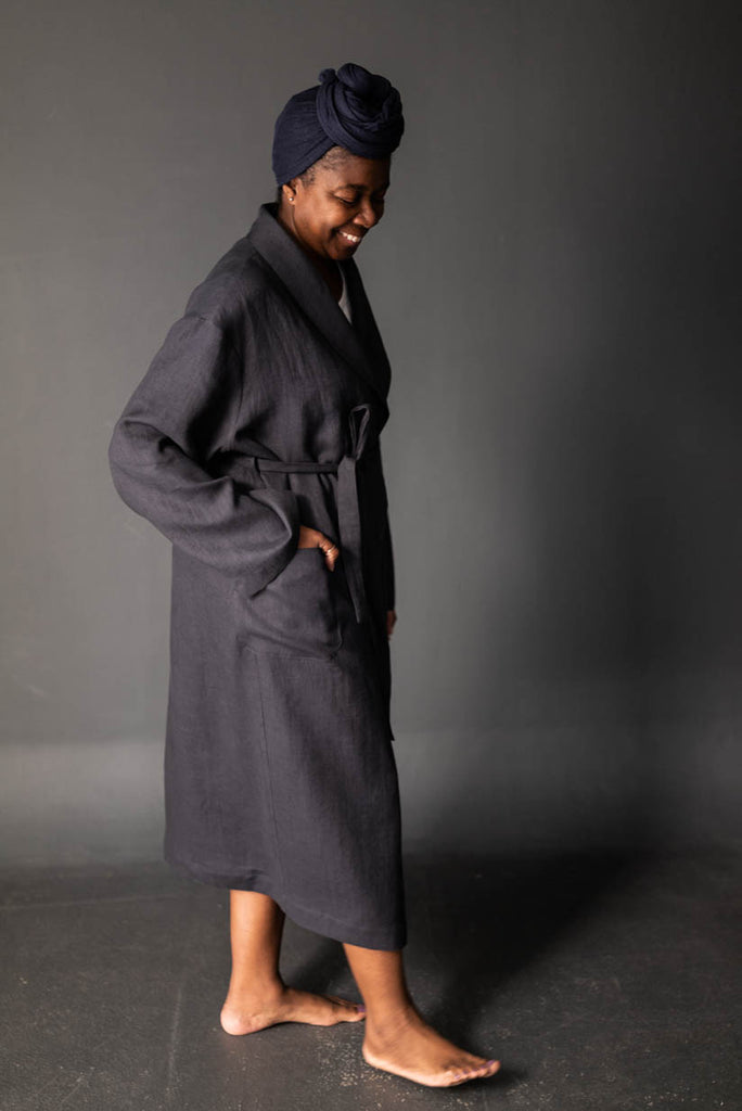 LINEN 185gsm • Merchant and Mills Fabric • Ginger • Pattern Scissors Frock