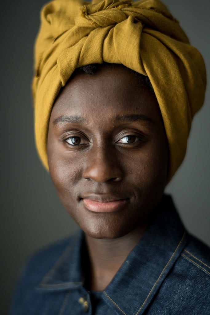 LINEN 185gsm • Merchant and Mills Fabric • Ginger • Pattern Scissors Frock